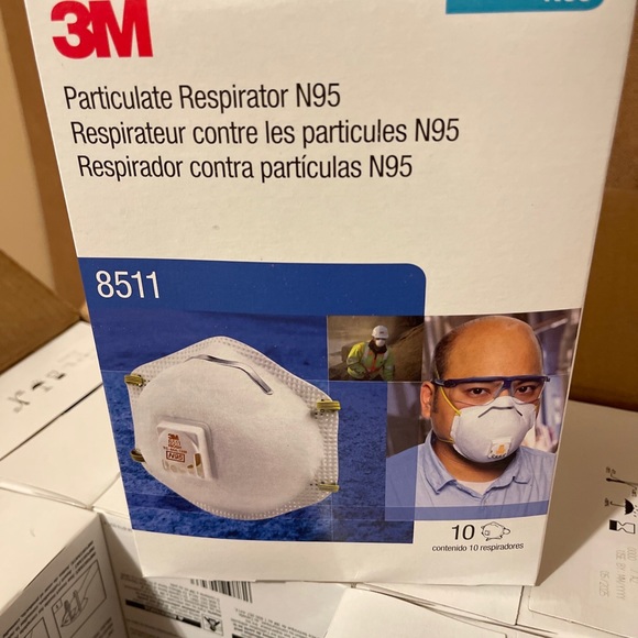 3M | Other | 3m N95 Particulate Respirator Face Mask Case Of 8 851 ...